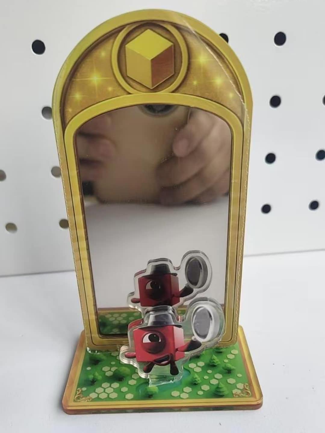 Magic Mirror Inspired by Numberblocks Show – Golden Acrylic Mirror ...