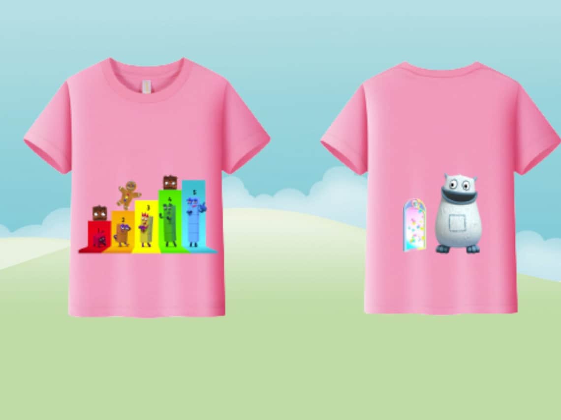 Numberblocks T Shirt Big Tum Squarey Gingerbread Man - Etsy