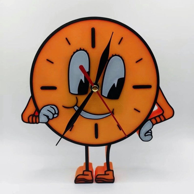 3D Printed Miss Minutes Clock From Loki, Working Miss Minute Clock - Etsy
