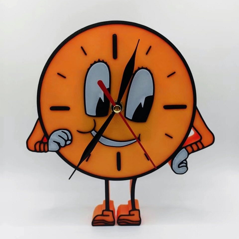 3D Printed Miss Minutes Clock From Loki, Working Miss Minute Clock - Etsy