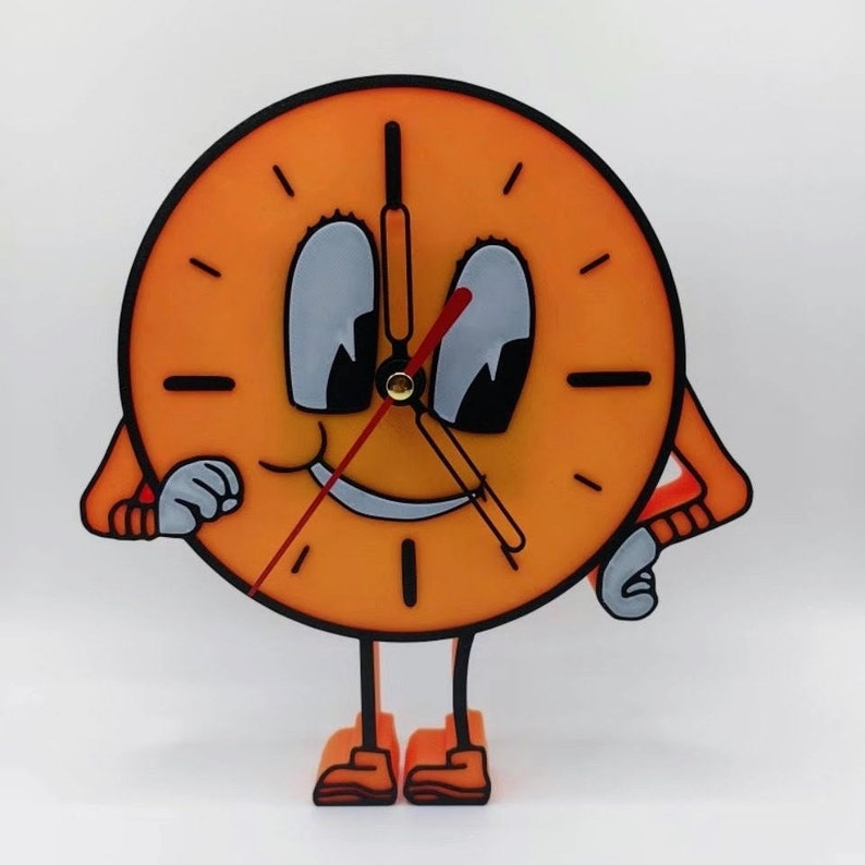 3D Printed Miss Minutes Clock From Loki, Working Miss Minute Clock - Etsy