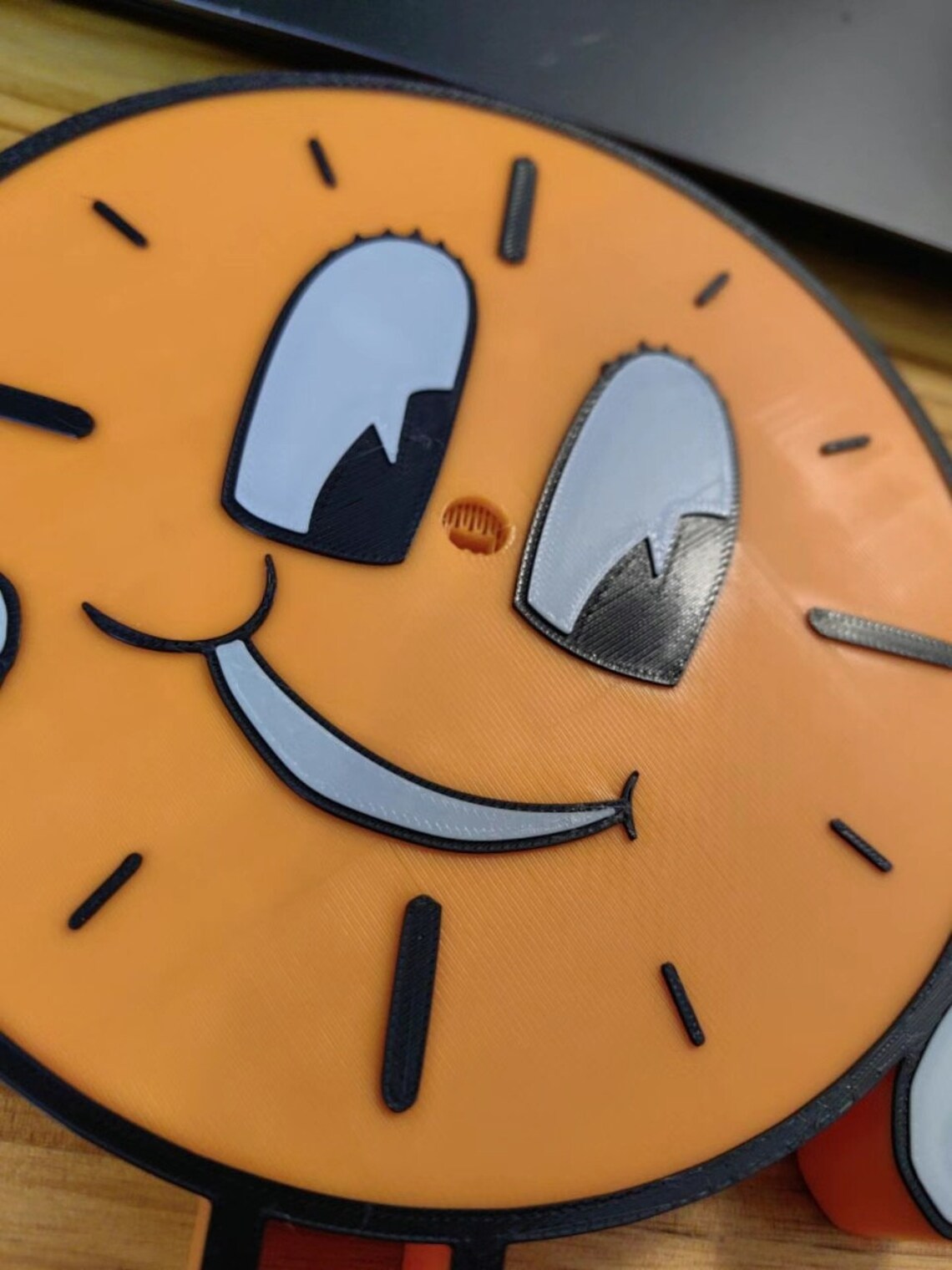 3D Printed Miss Minutes Clock From Loki - Etsy Canada