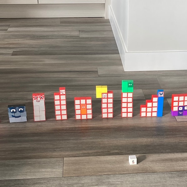 Number Blocks 31 40 - Etsy