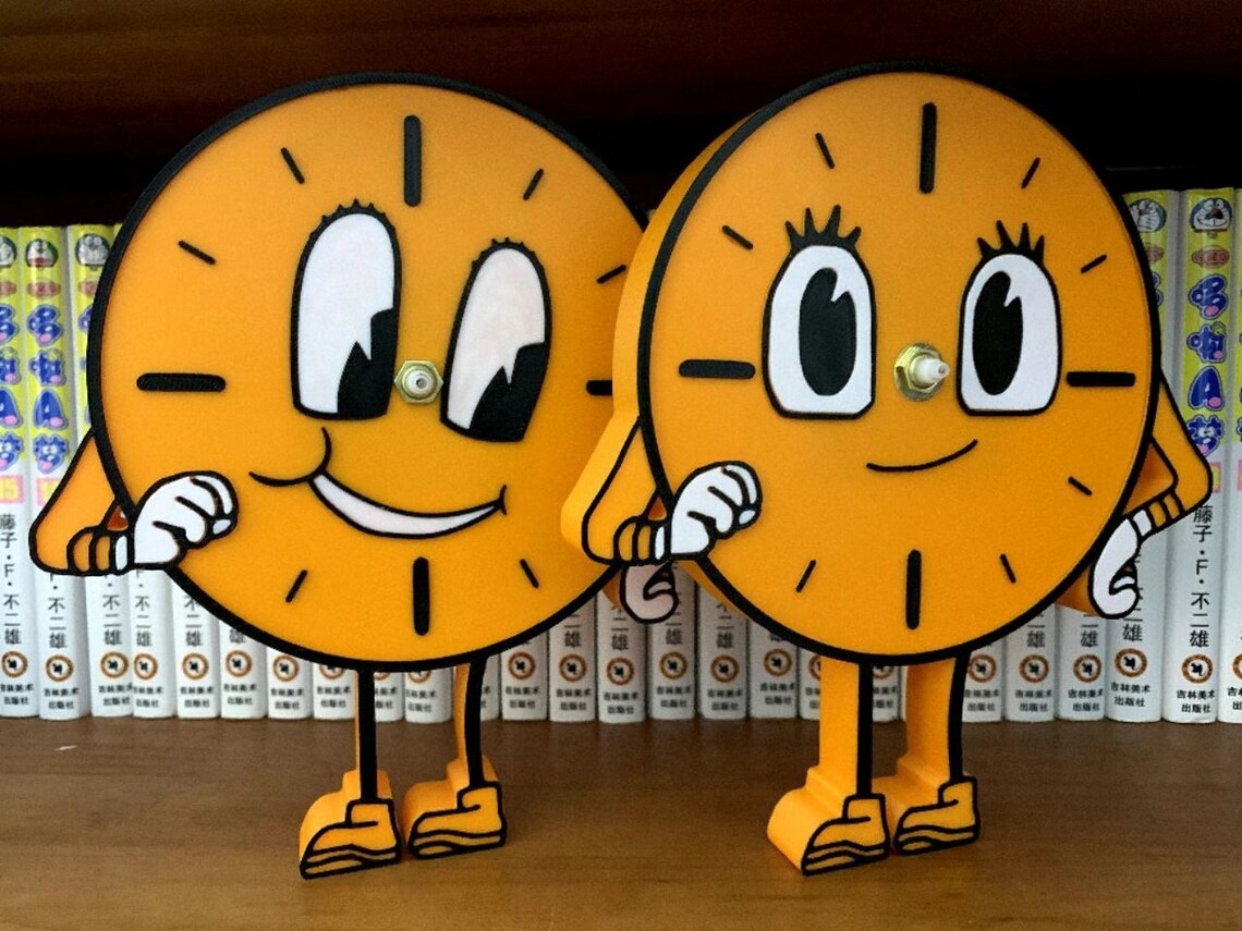 3D Printed Miss Minutes Clock From Loki - Etsy Canada