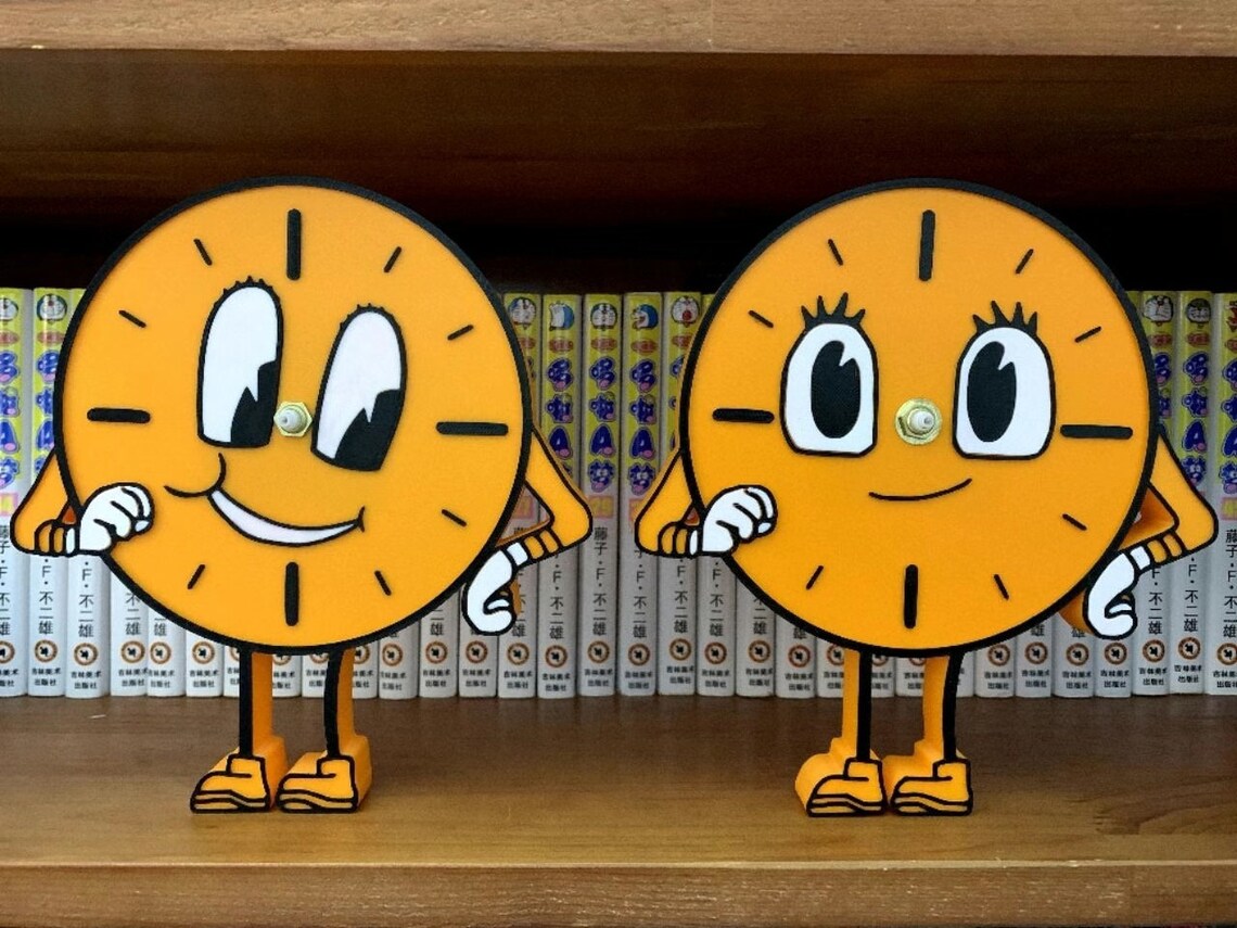 3D Printed Miss Minutes Clock From Loki - Etsy Canada