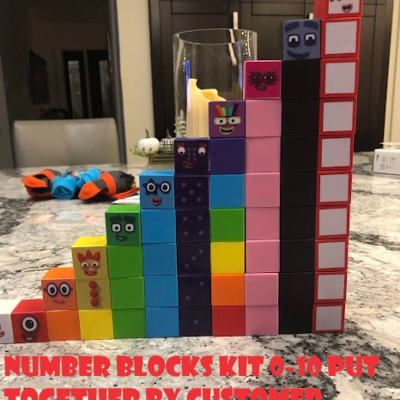Numberblocks 1 100 - Etsy UK