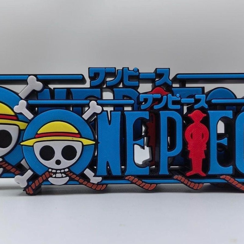 Manga 3d Printed Sign - Etsy UK