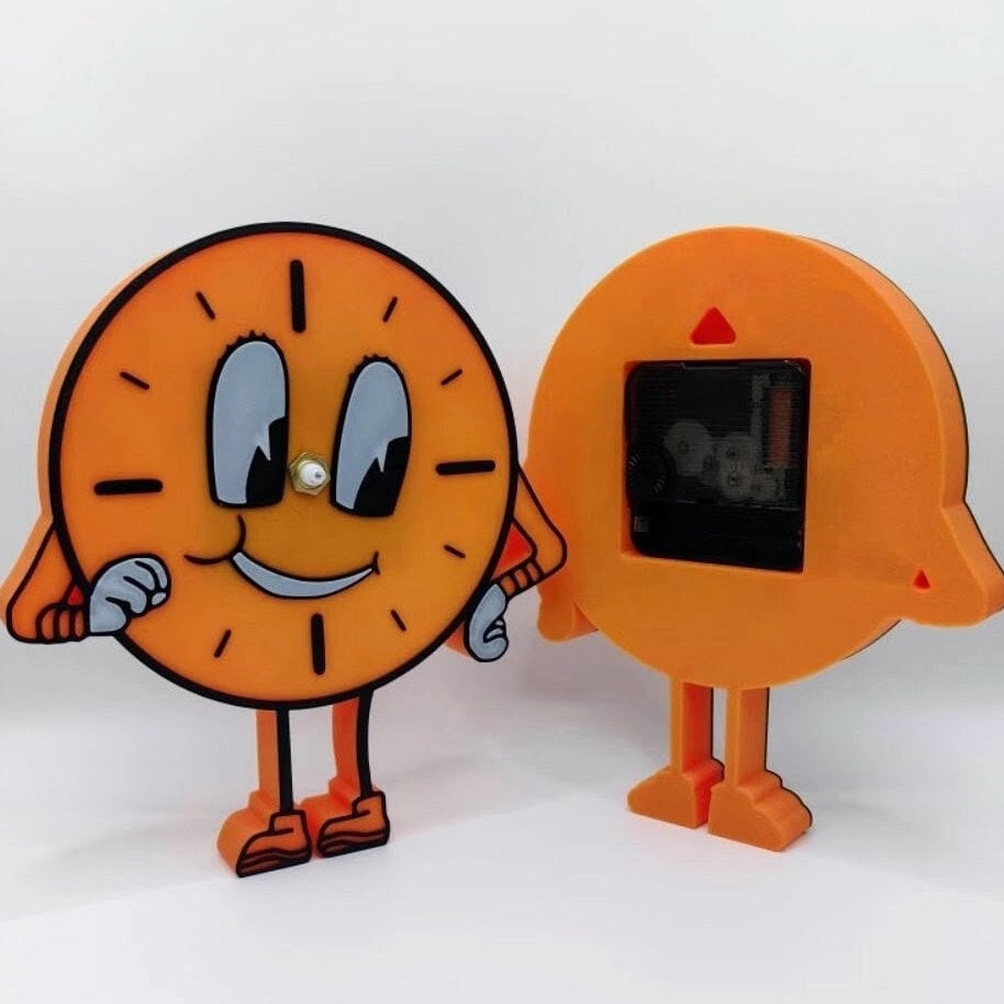3D Printed Miss Minutes Clock From Loki, Working Miss Minute Clock - Etsy
