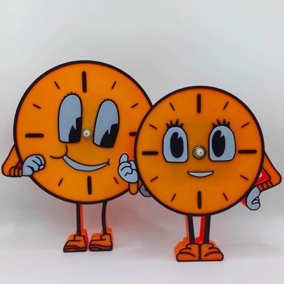 3D Printed Miss Minutes Clock From Loki, Working Miss Minute Clock - Etsy