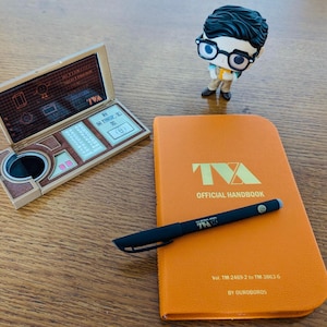 TVA Handbook Replica, Loki-inspired Time Variance Authority Prop TVA ...