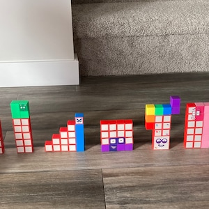 Numberblocks 0-20 Snapcubes, Complete Set 211 Pcs Cubes With Stickers ...