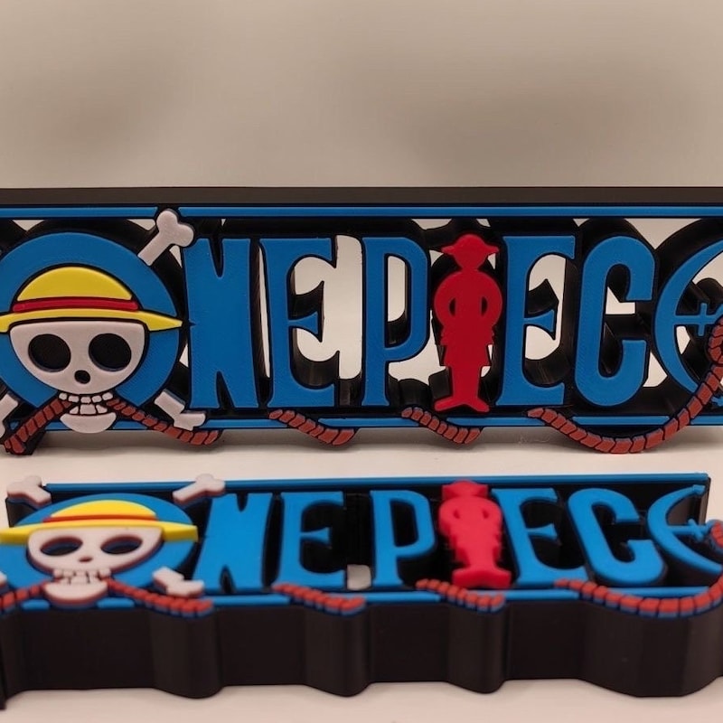 One Piece Name Plate - Etsy