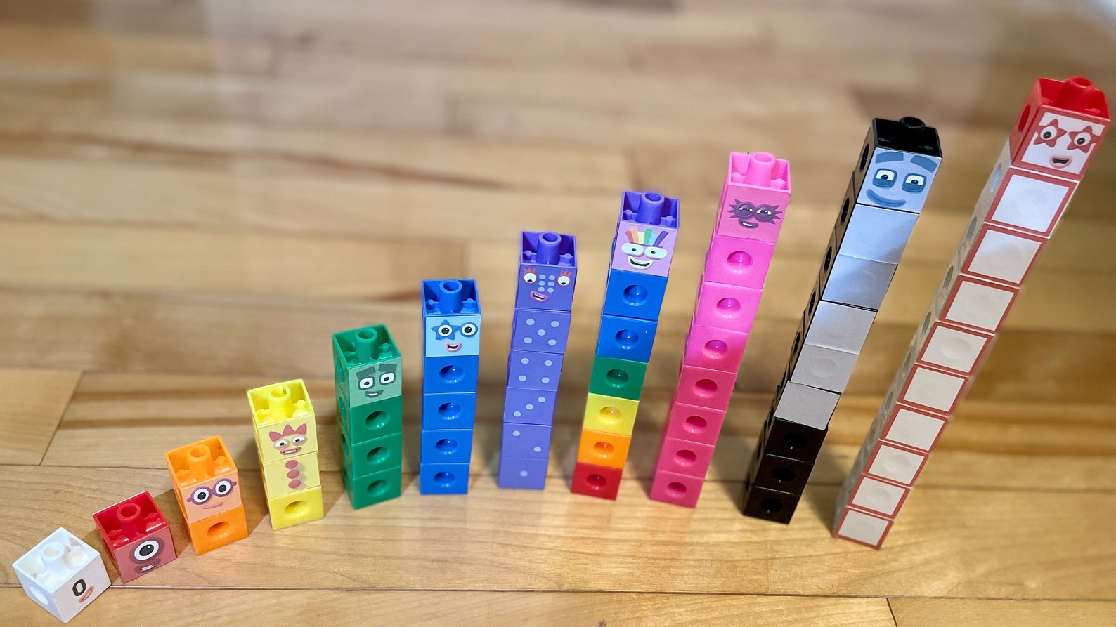 Linking Cube Numberblocks Math Cubes. Educational - Etsy Canada