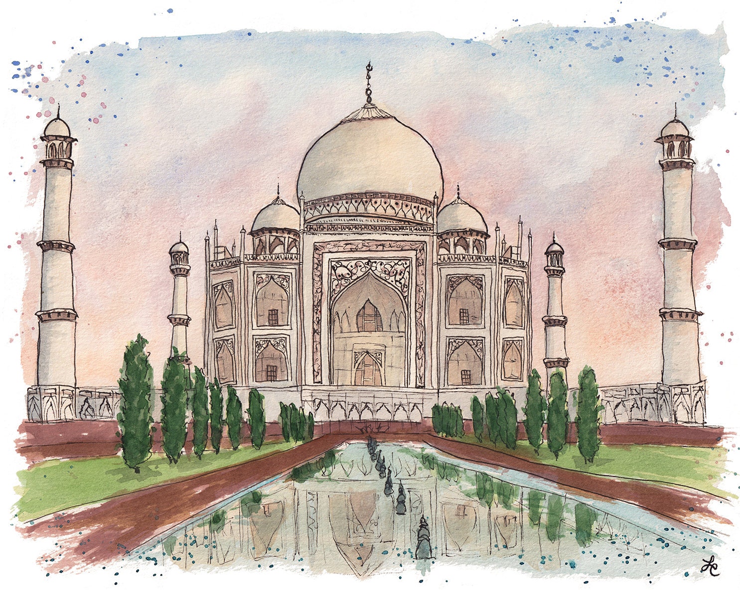 Taj Mahal - Etsy