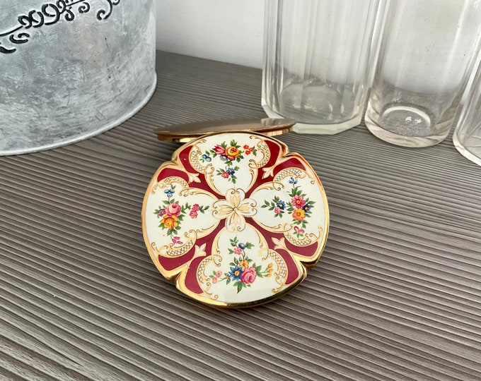 RARE ! Stratton Piccadilly Compact, 1959 Collectable Powder Compact - Etsy
