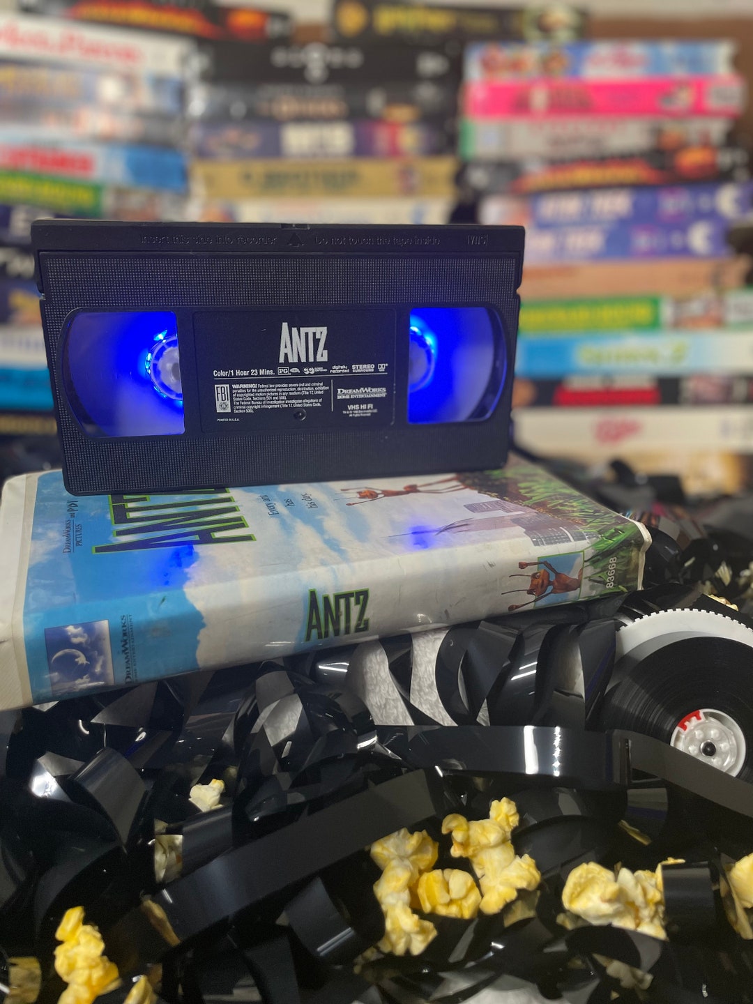 Antz Animated Comedy Classic Dreamworks VHS Led Lamp Universal Studios ...