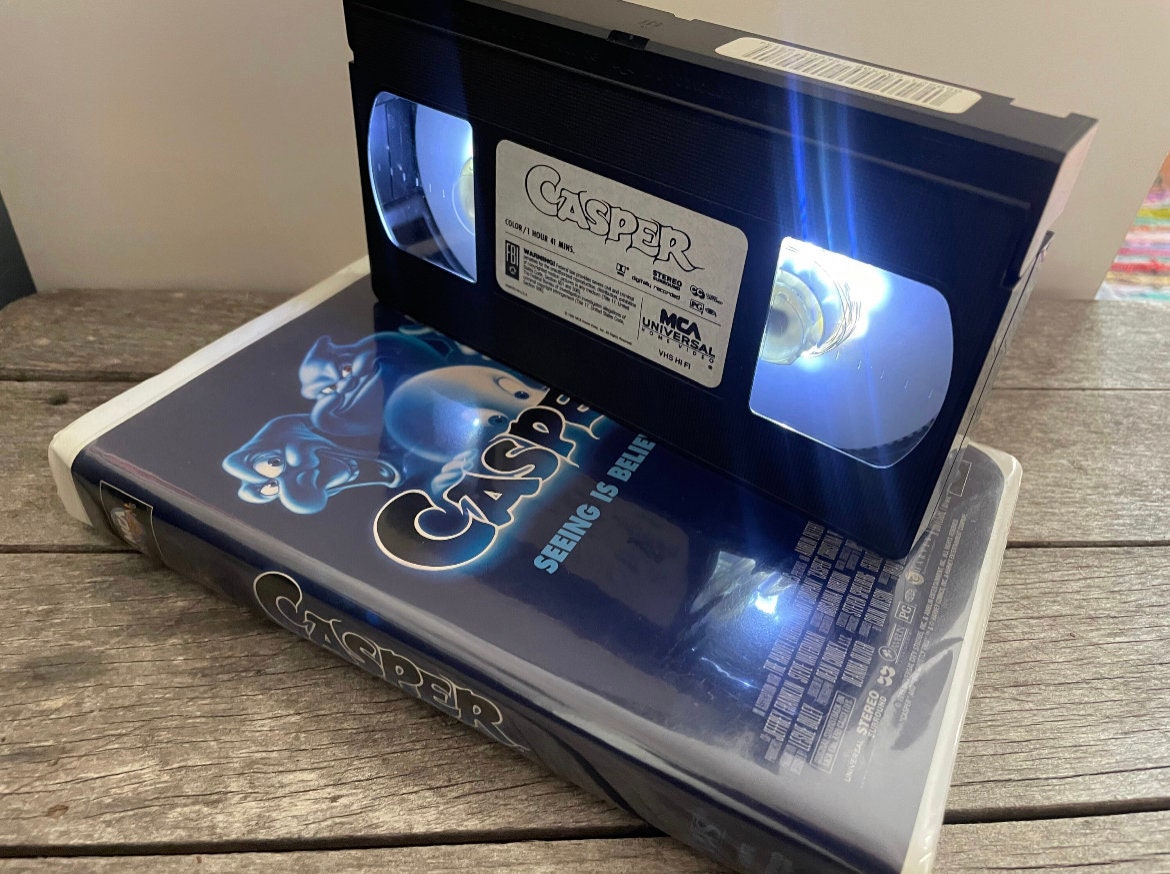 Casper the Friendliest Ghost Movie VHS LED Collectible Lamp - Etsy