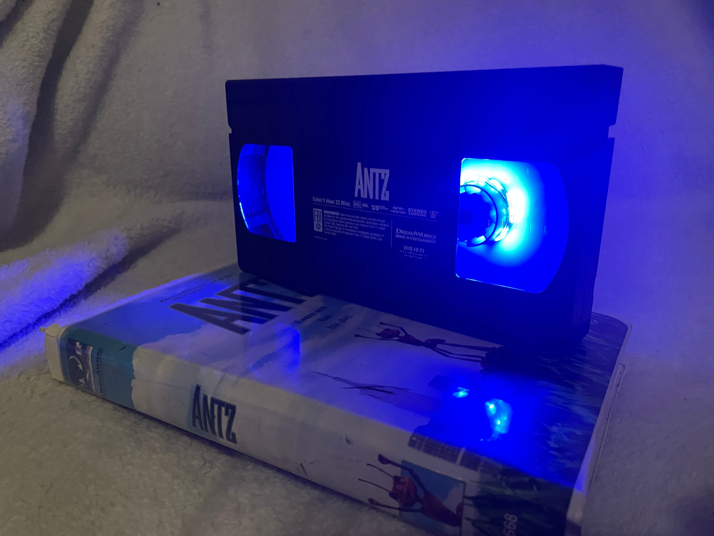 Antz Animated Comedy Classic Dreamworks VHS Led Lamp Universal Studios ...