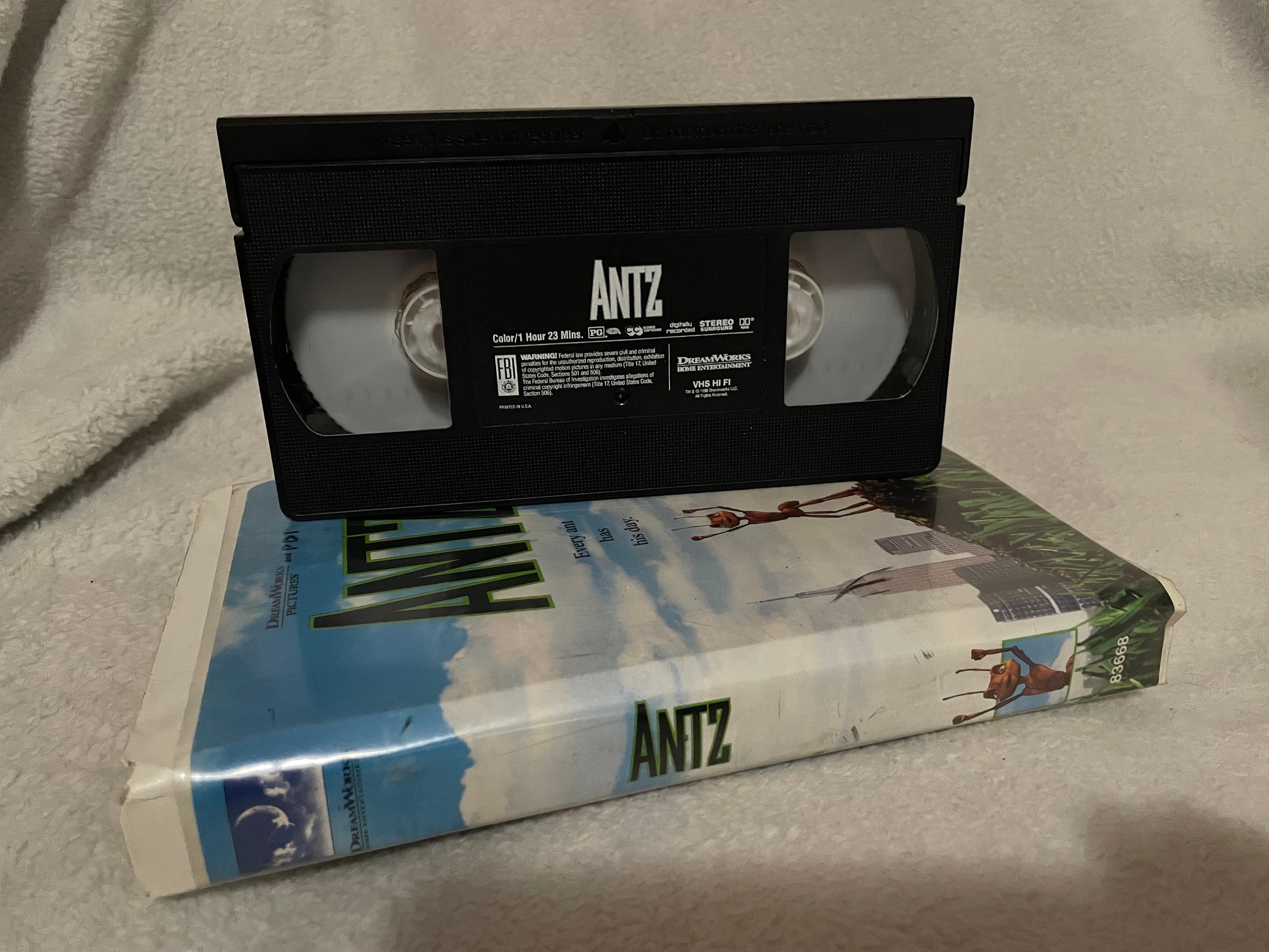 Antz Animated Comedy Classic Dreamworks VHS Led Lamp Universal Studios Perfect Gift - Etsy