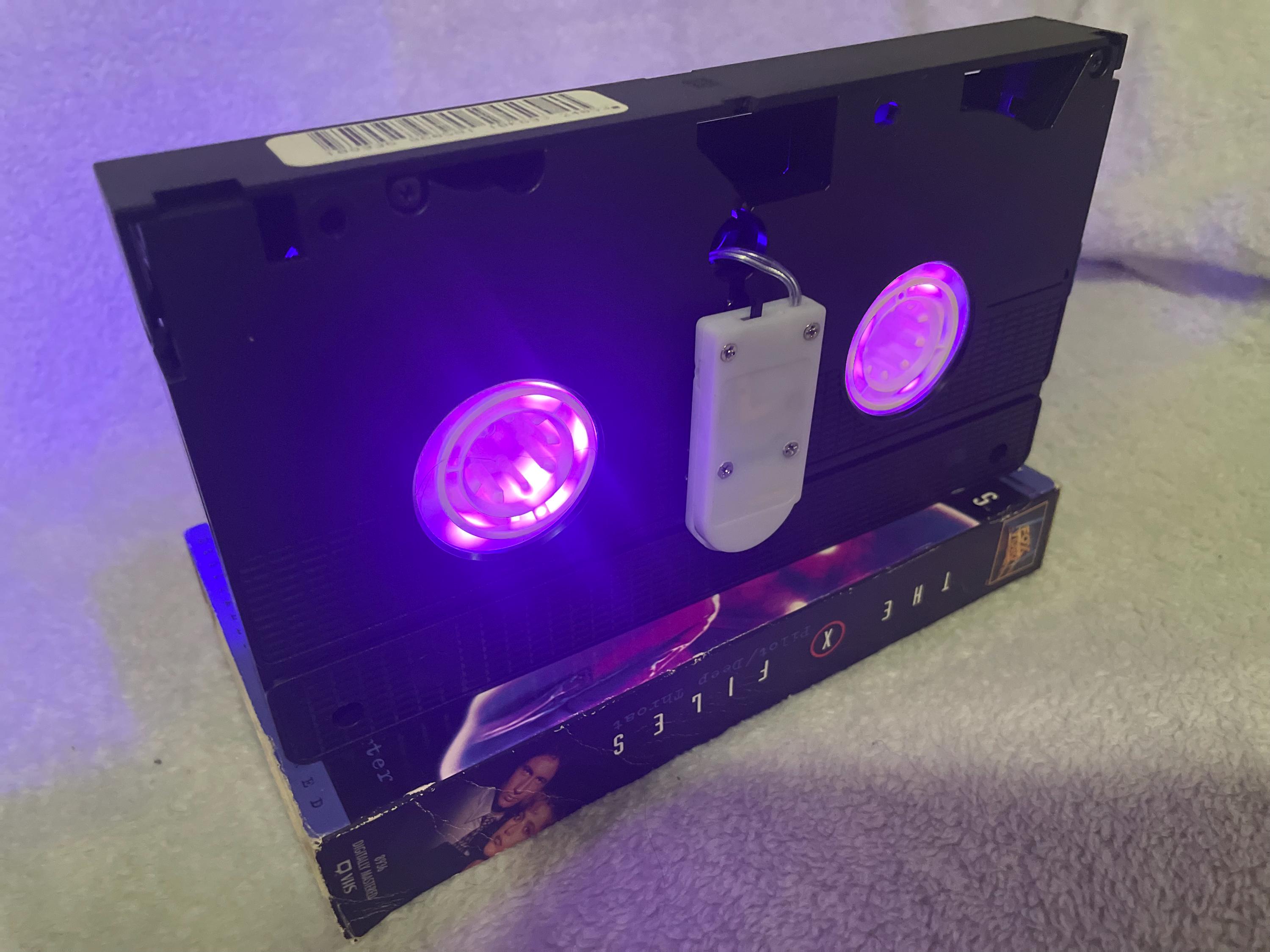 X-files TV Series VHS Led Lamp Nightlight Collectible Sci Fi Fox Mulder ...