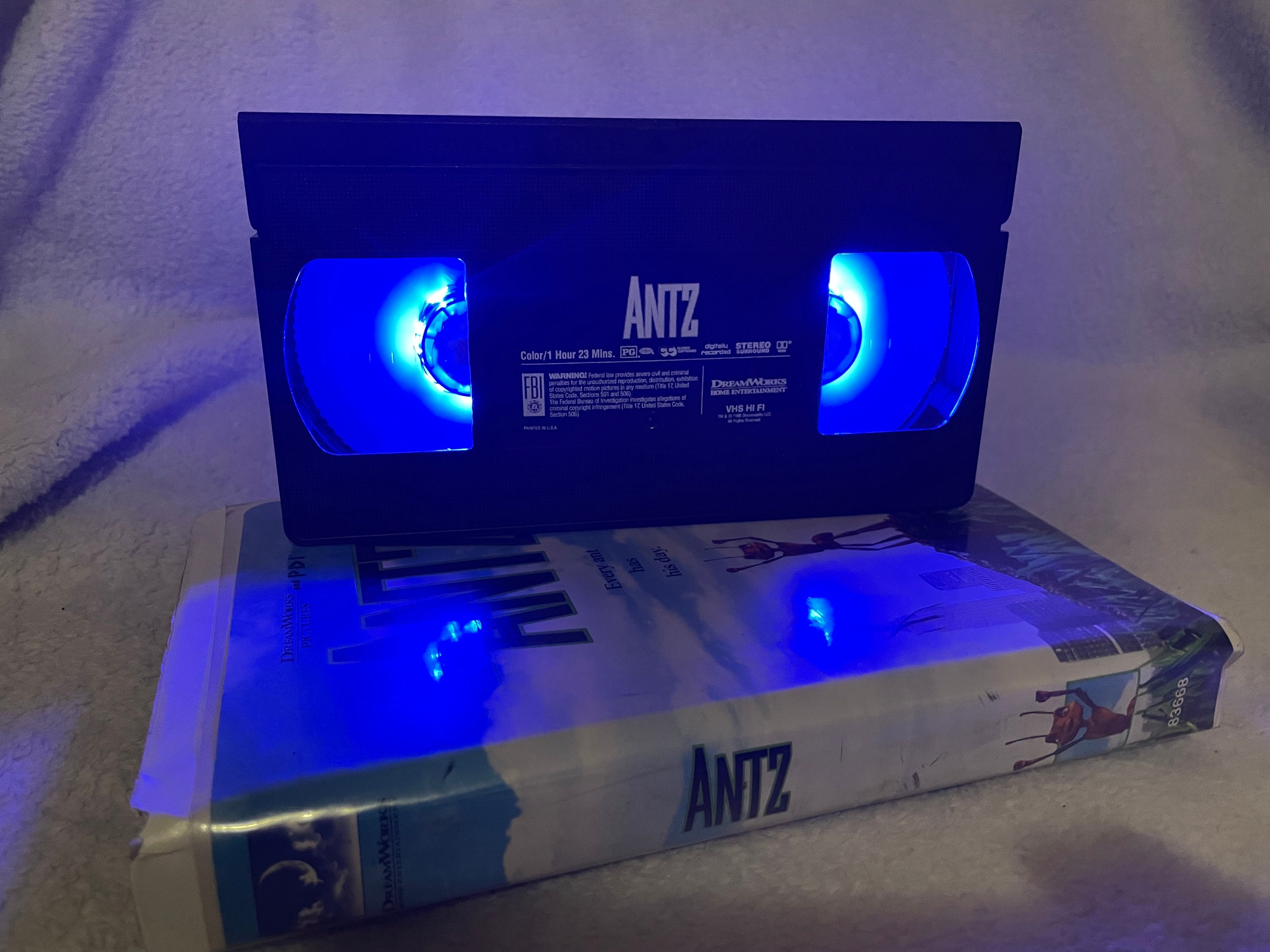 Antz Animated Comedy Classic Dreamworks VHS Led Lamp Universal Studios ...
