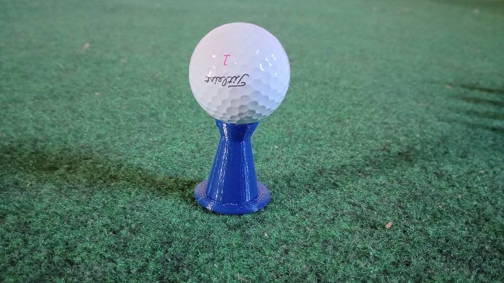 Golf Mat Tees: Flexible TPU Simulator Tees - 7 Pack Pick Size and Color ...