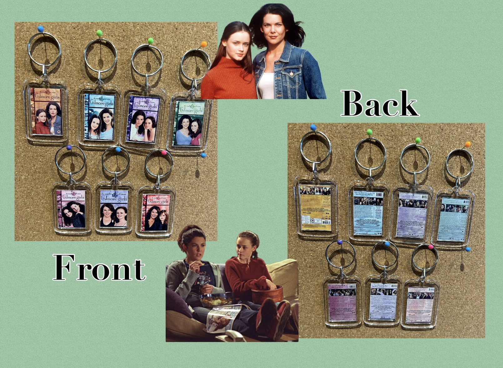Gilmore Girls Keychains - Etsy