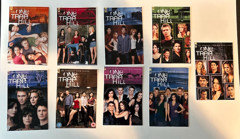 One Tree Hill DVD Refrigerator Magnets - Etsy