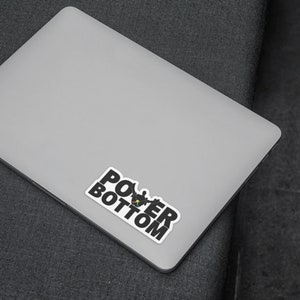 Power Bottom Sticker | Dishwasher Safe | UV Resistant | Scratch Proof ...