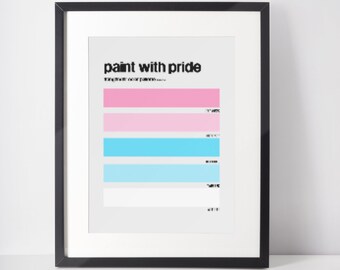Polysexual Color Palette Digital Art Paint With Pride Digital Download ...