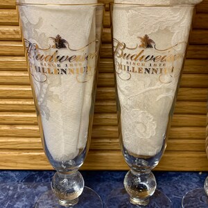 Vintage Millennium Limited Edition Beer Glasses-4 - Etsy