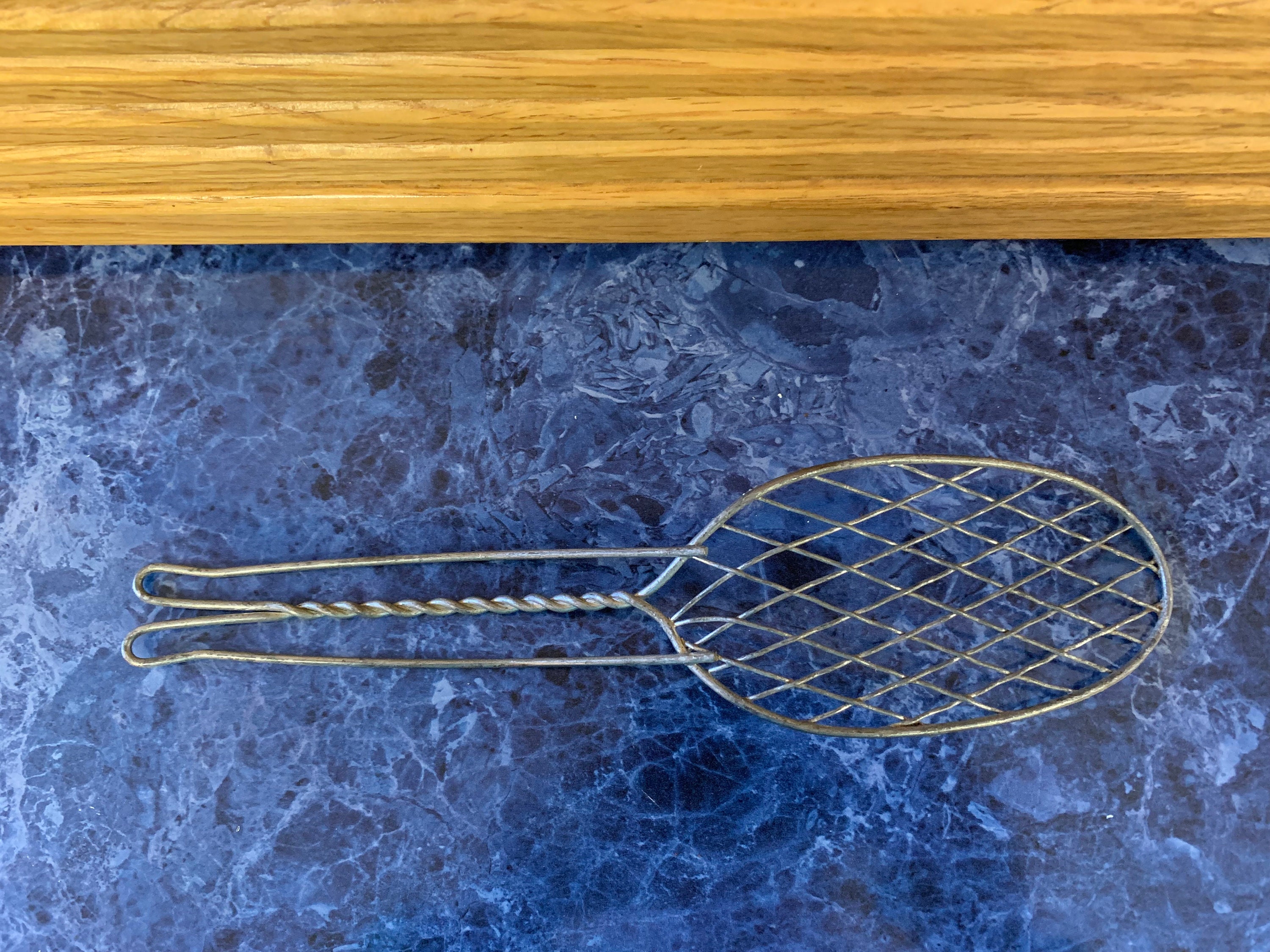 Antique Twisted Wire Spoon/strainer/spoon Rest - Etsy