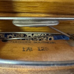 Vintage Fletcher Soutern Natrow Loom Shuttle-choice - Etsy