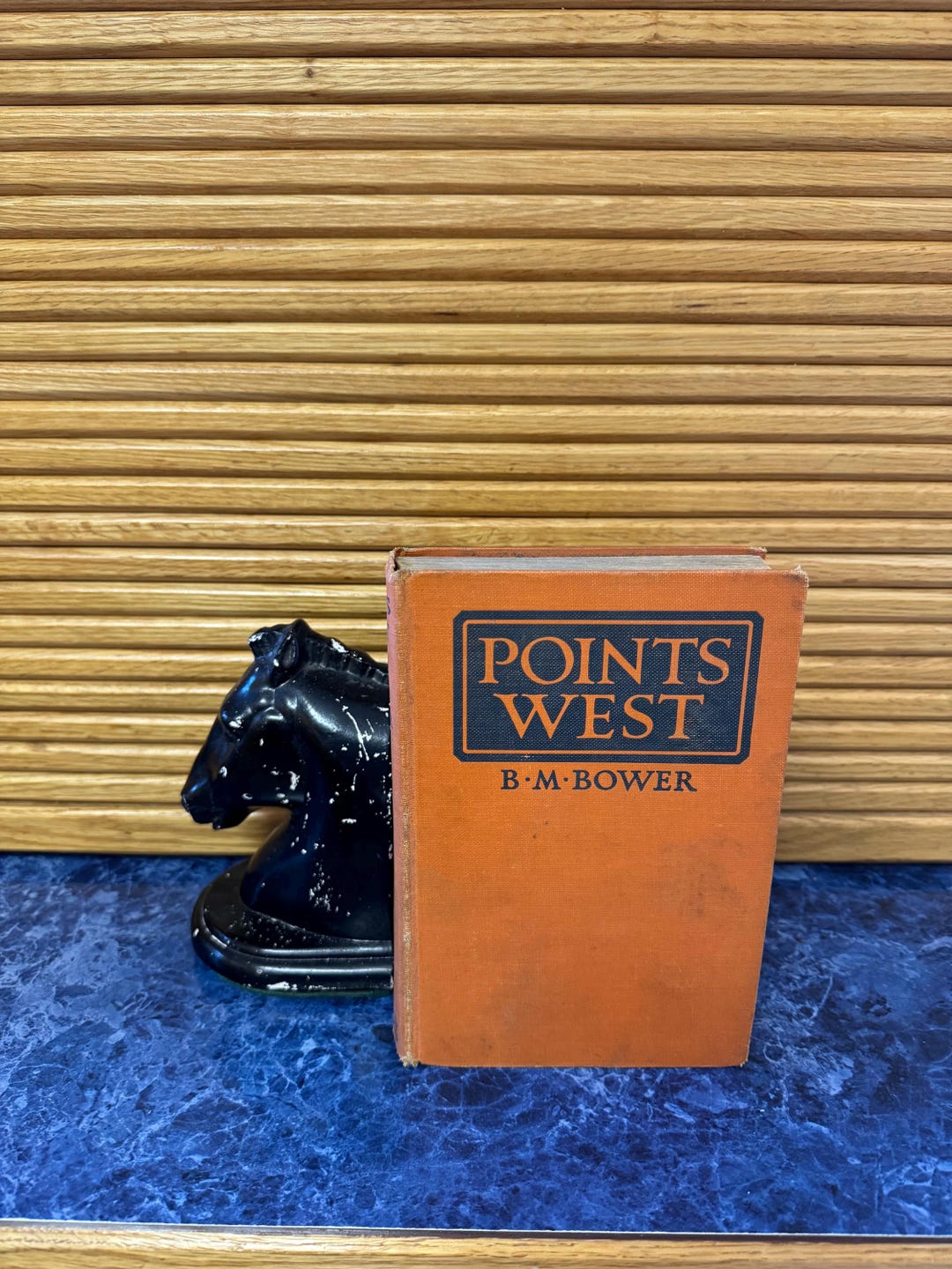 Antique Book-points West by B.M. Bower, Copyright 1928, Grosset ...