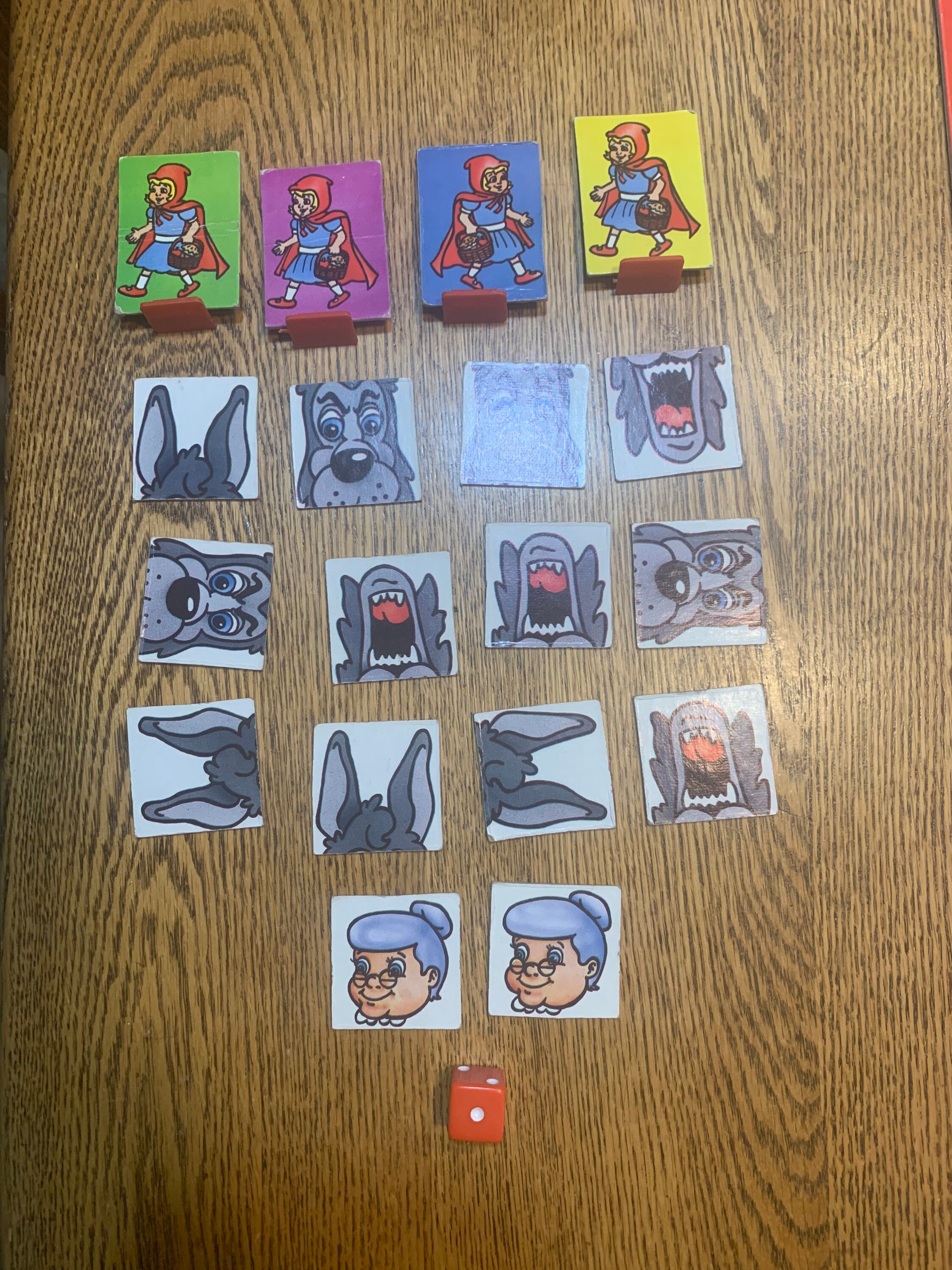 Vintage the Little Red Riding Hood Game-1994 - Etsy