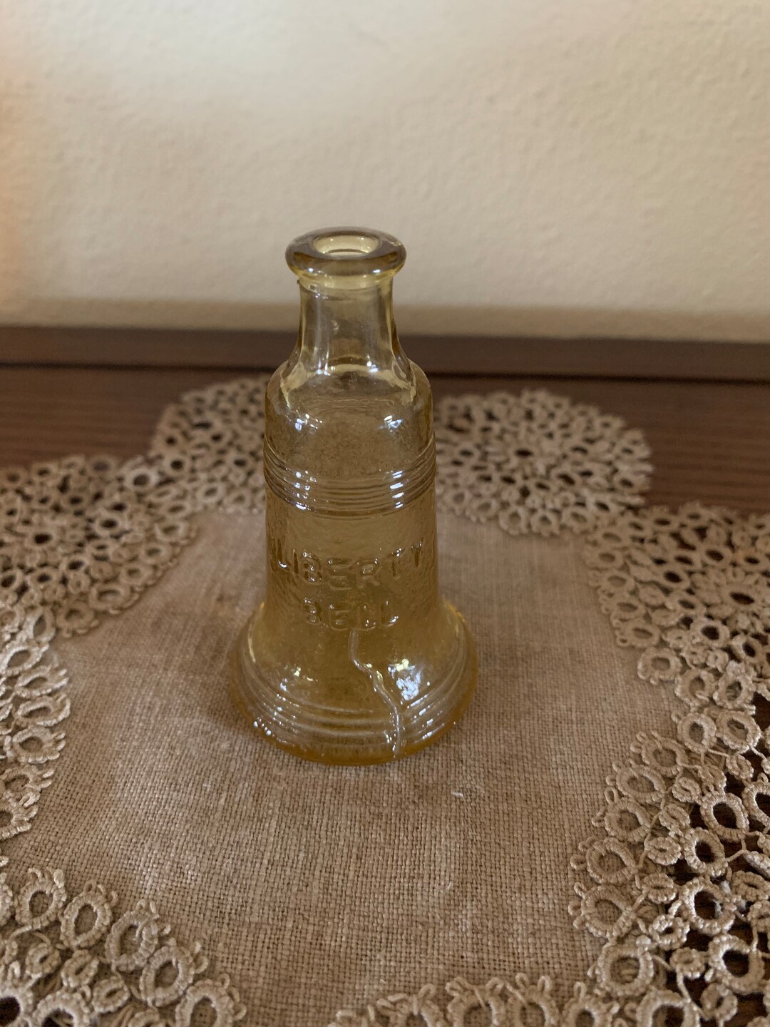 Vintage Liberty Bell Bottle - Etsy