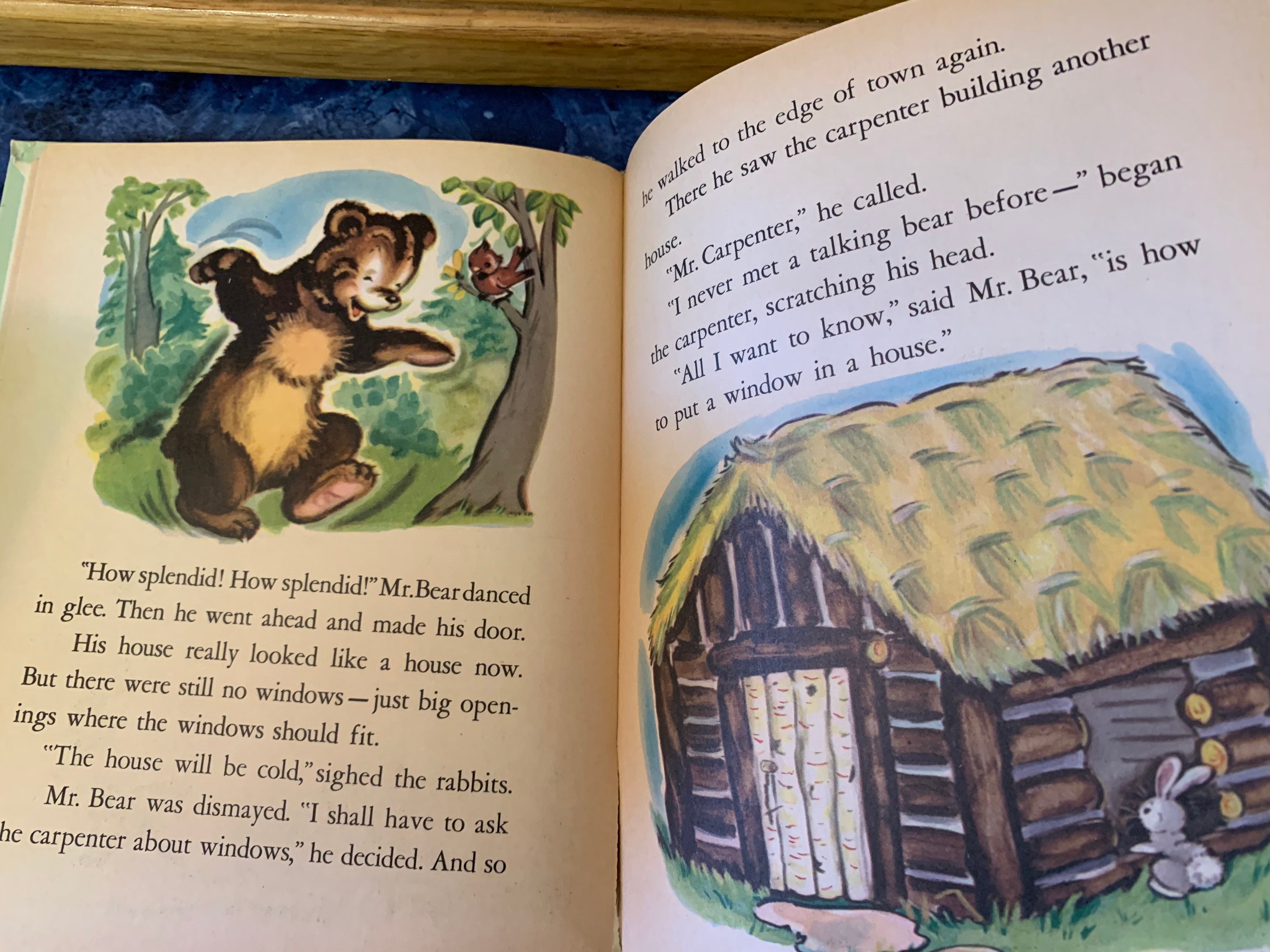 Vintage Classic Mr. Bears House-1953-rand Mcnally - Etsy