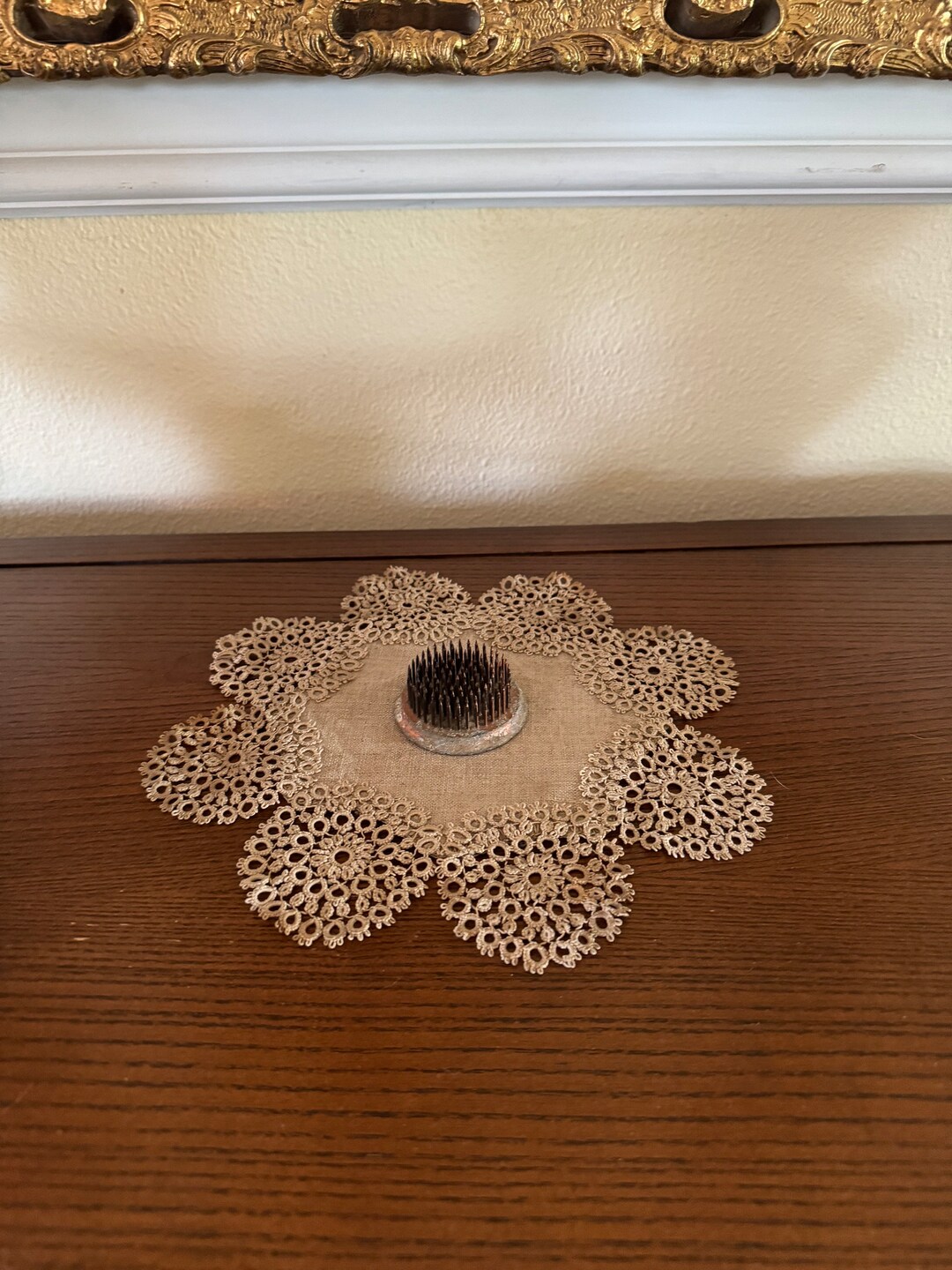 Vintage Floral/flower Pin Frog-2” - Etsy