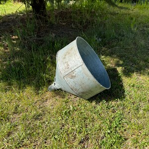 Old Galvanized Farm Funnel - Etsy