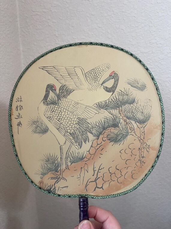 Hand painted Asian Art Chinese Watercolor Tuanshan Pa… - Gem