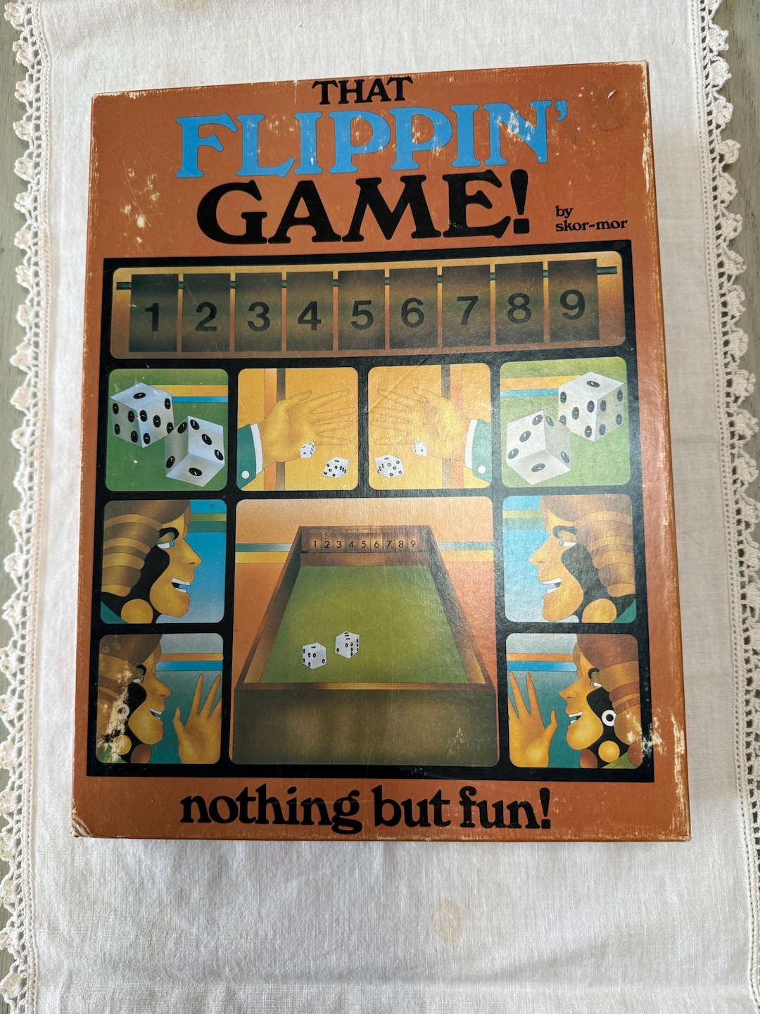 Vintage Skor-mor Board Game, That Flippin’ Game - Etsy