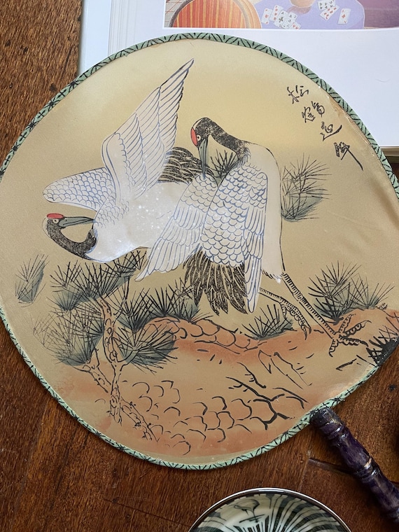 Hand painted Asian Art Chinese Watercolor Tuanshan Pa… - Gem