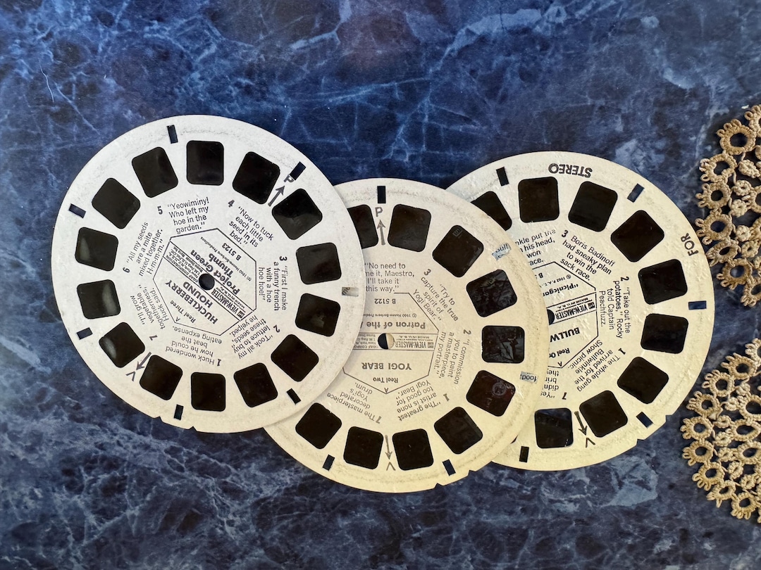 Vintage Sets of Three View Master Reels-choice - Etsy