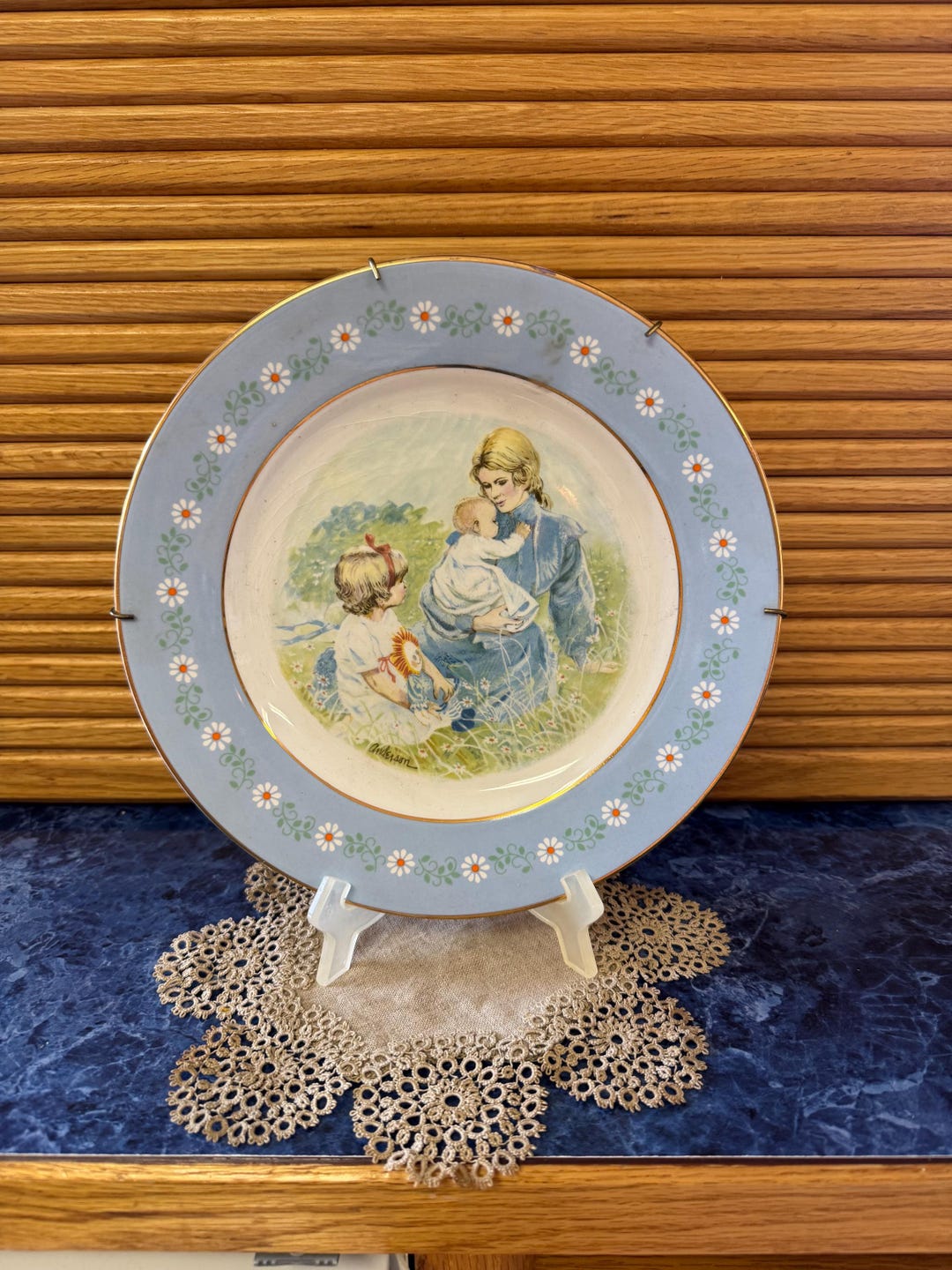 Vintage “tenderness” Commemorative Avon Plate - Etsy