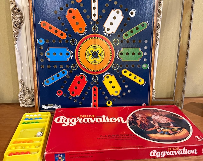 Vintage Deluxe Aggravation Game - Etsy