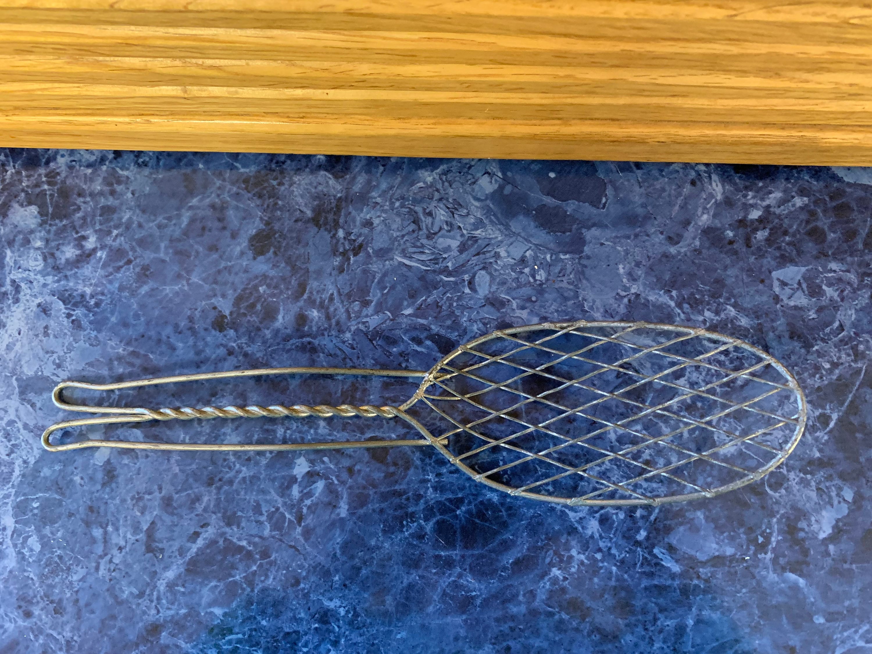 Antique Twisted Wire Spoon/strainer/spoon Rest - Etsy