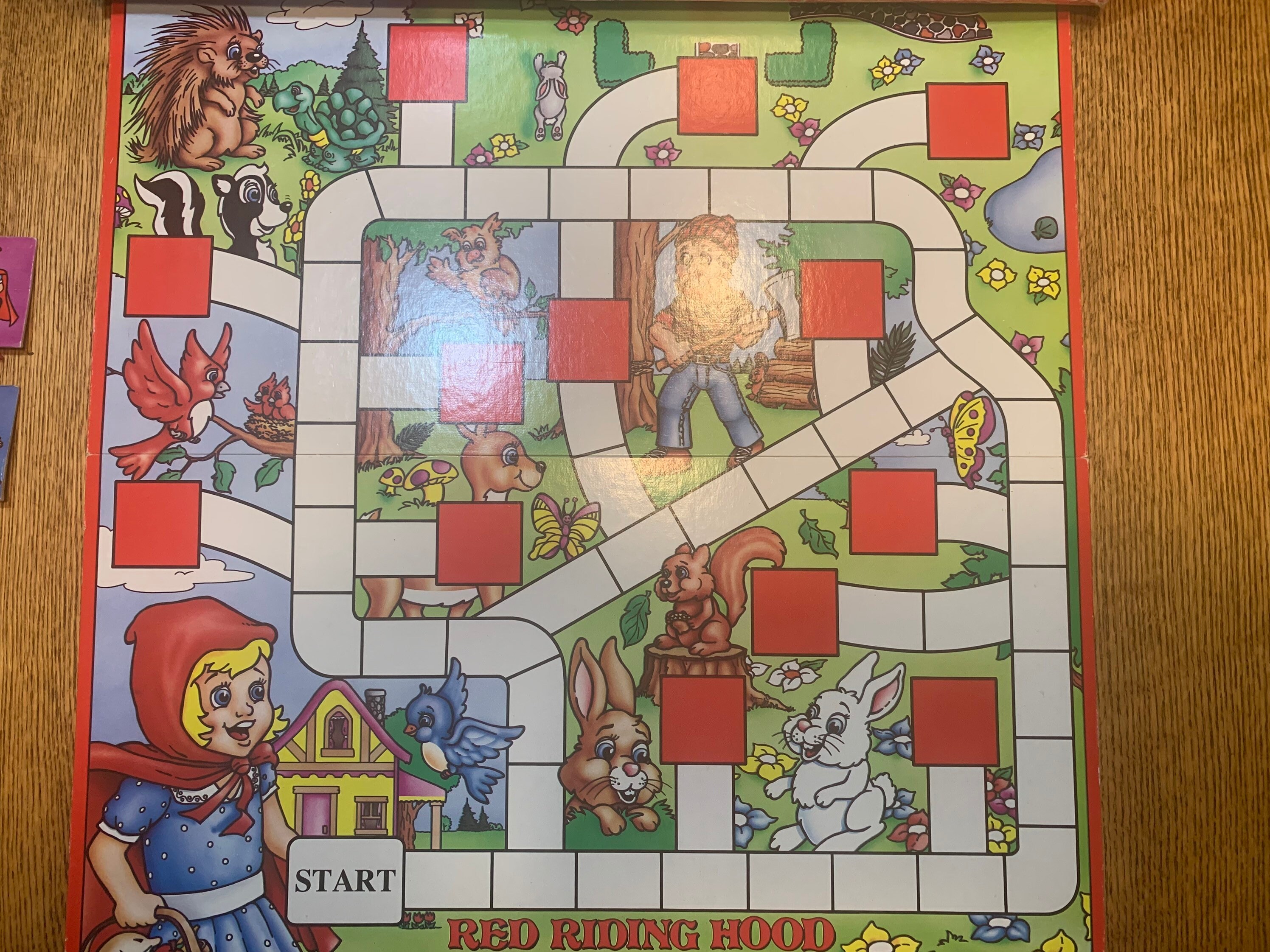 Vintage the Little Red Riding Hood Game-1994 - Etsy