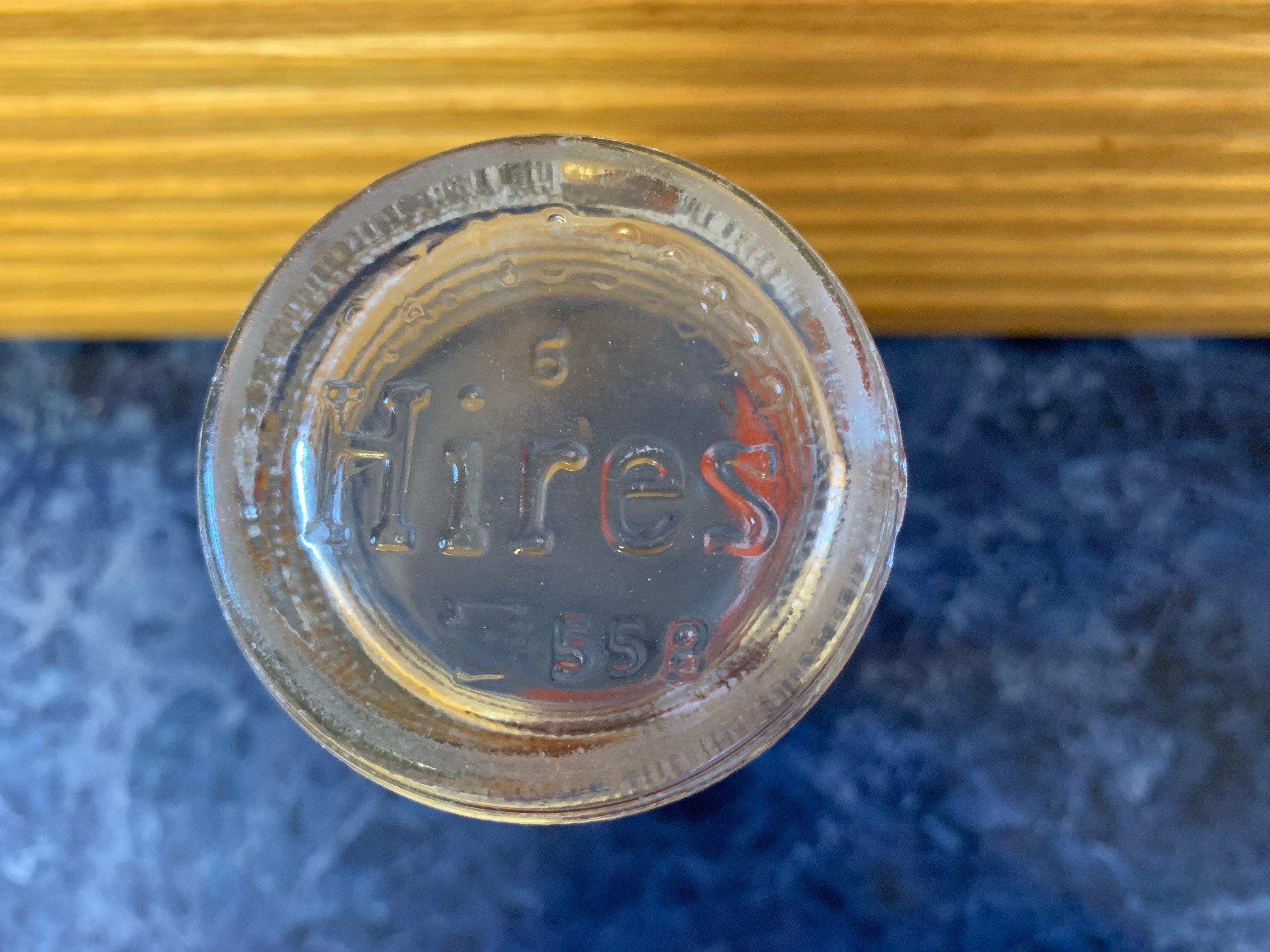 Vintage Hires Root Beer Bottle - Etsy