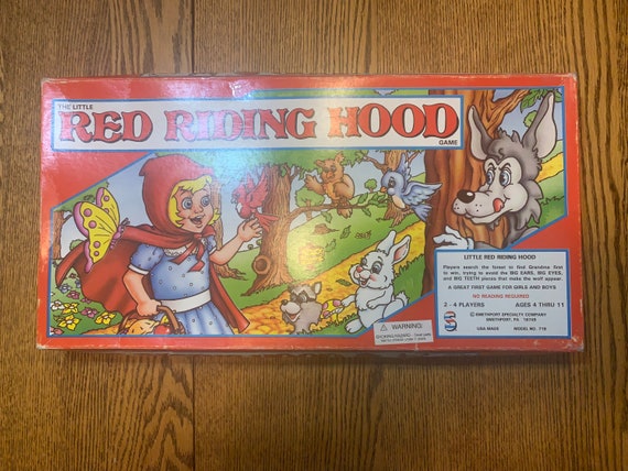 Vintage the Little Red Riding Hood Game-1994 - Etsy