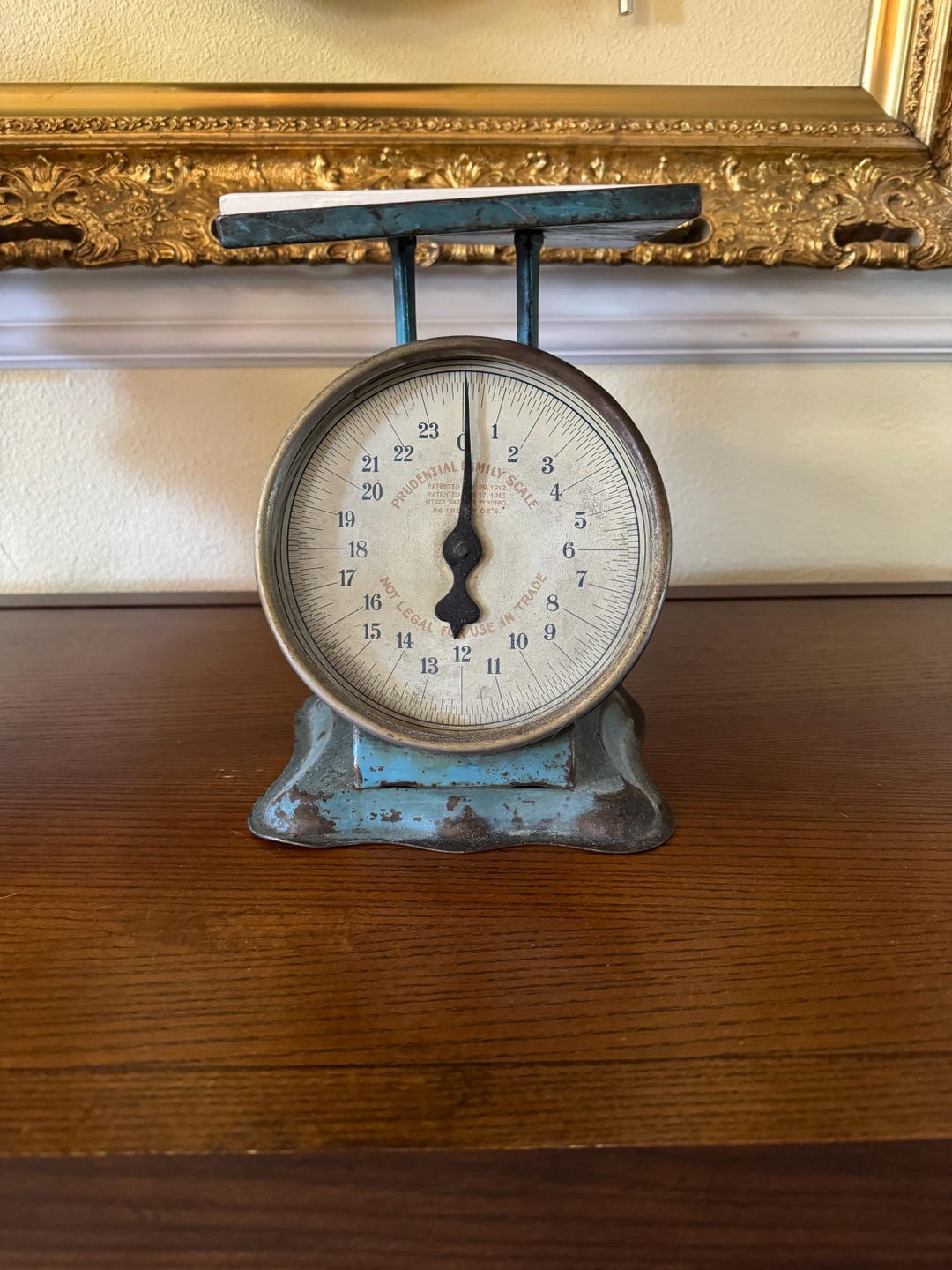 Antique American Cutlery Scale, Prudential Family Scale, 24 Lb. by ...